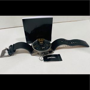 Diesel Black Gold | Accessories | Dz7377 Mens Diesel Black Dial Uber ...